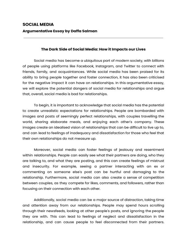 The Dark Side Of Social Media: How It Impacts Our Lives