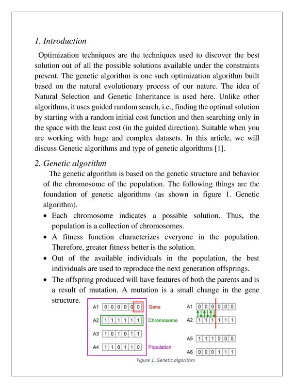What Are The Different Types Of Genetic Algorithms? How Are They Used?